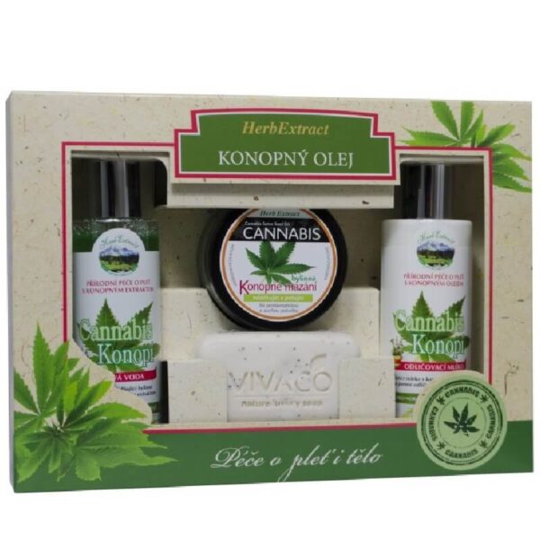 Poklon Set Kozmetike Sa Prirodnim Uljem Konoplje HERB EXTRACT ...