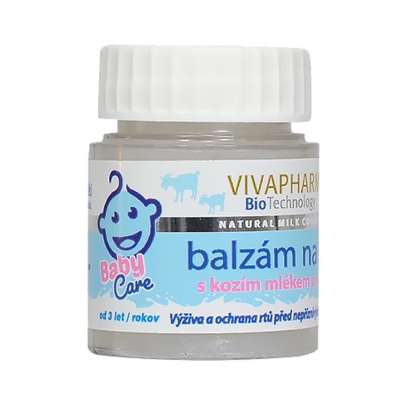 Labelo Za Usne Sa Kozjim Mlekom Za Decu VIVAPHARM - Kozmetika Princess