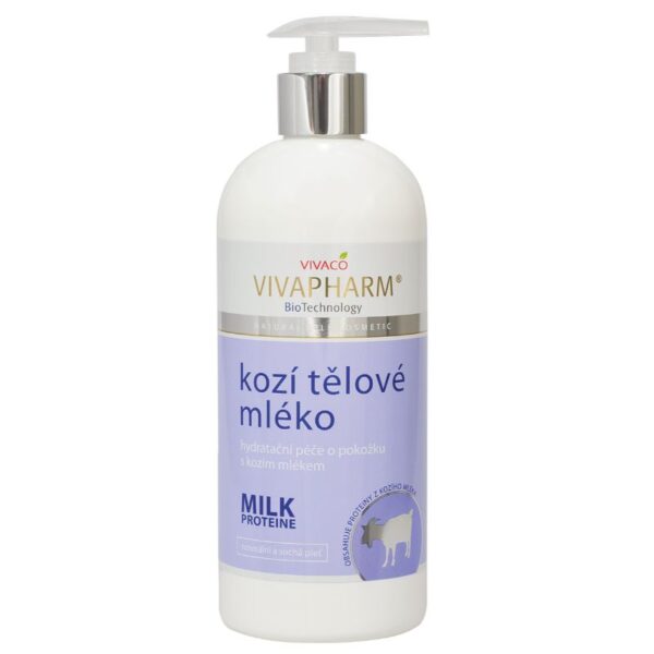 Mleko Za Telo Sa Kozjim Mlekom VIVAPHARM 400 Ml - Kozmetika Princess