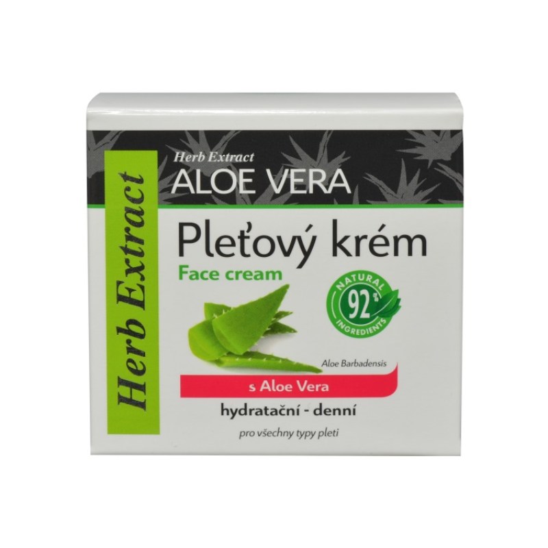 Krema Za Lice Aloe Vera HERB EXTRACT 50 Ml - Kozmetika Princess